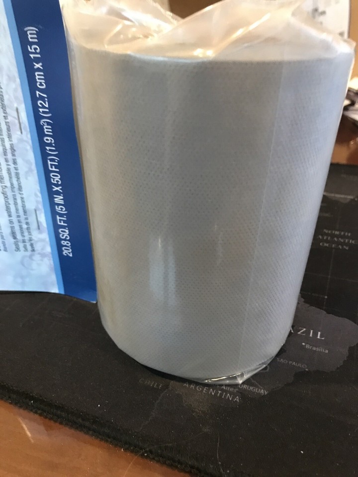 USG Durock Shower System- Waterproofing Membrane 5" x 50' Roll | eBay