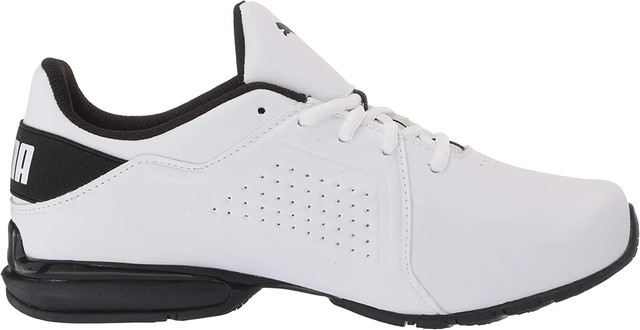 Size 11.5 - PUMA Viz Runner White Black for sale online | eBay