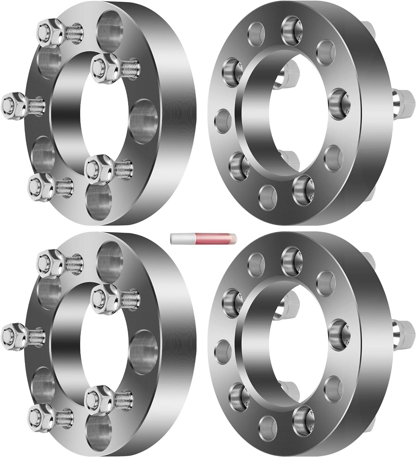 5x4.75 to 5x4.5 Wheel Adapters Spacers 1" (25mm) 12x1.5 Studs 5x120.7 ...