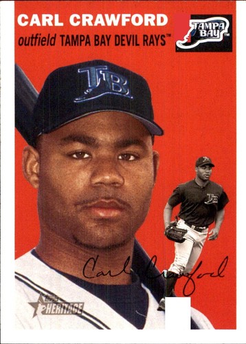 2003 Topps Heritage #149 Carl Crawford TAMPA BAY DEVIL RAYS | eBay