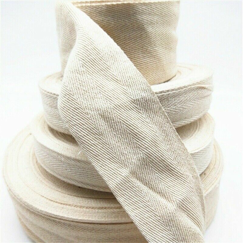 50M Wide Cotton Bias Binding Tape Sewing Trims Craft Trimming Strap ...