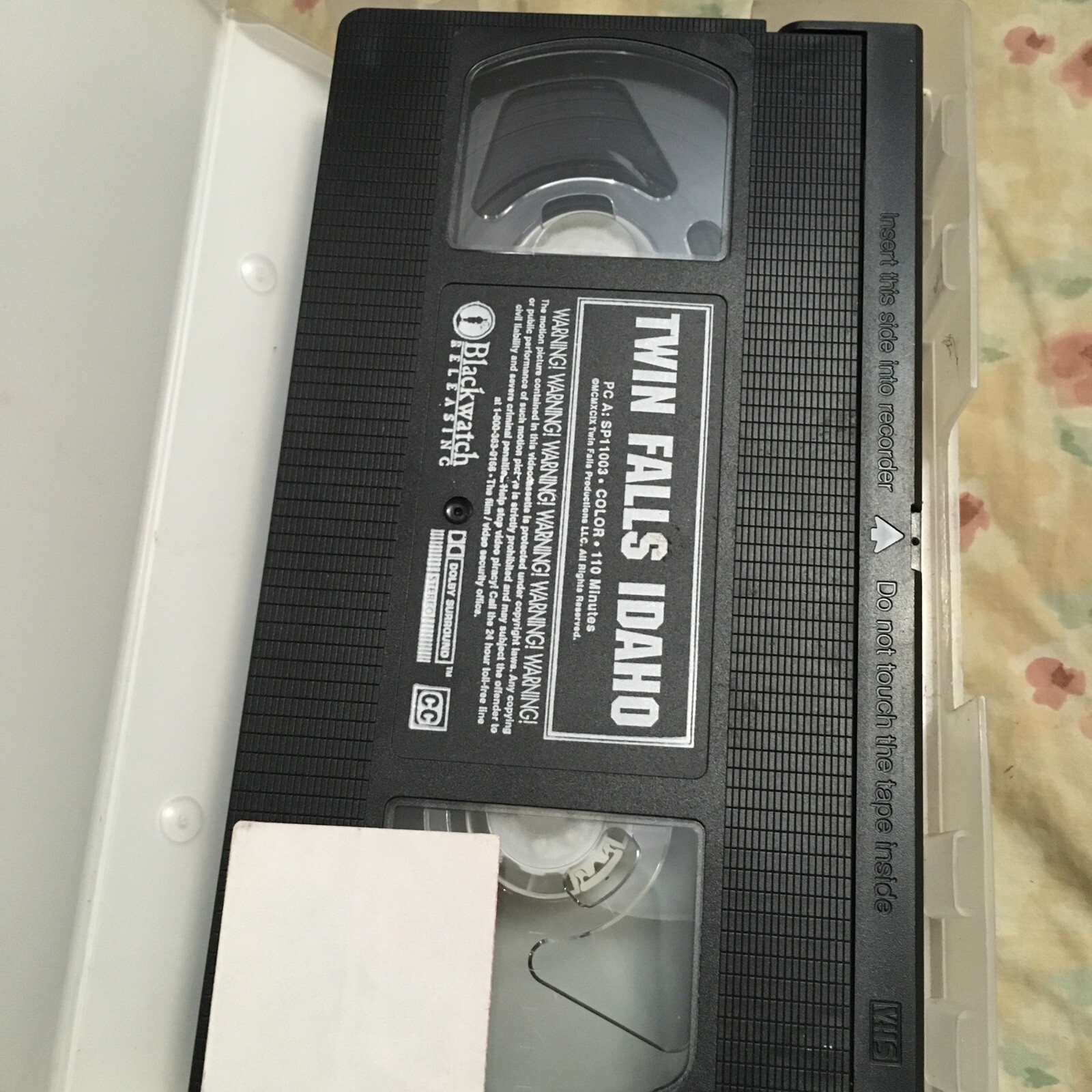 Twin Falls Idaho (VHS, 2000, Closed Captioned) Manage A Trios Identical ...