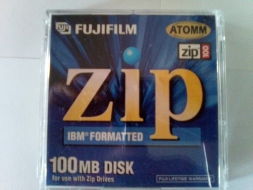Zip Disk Fujifilm 100mb IBM Formatted Used | eBay