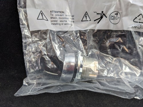 Allen Bradley 800FM-SM22 2 Position Sele. Switch Metal Maintained ...