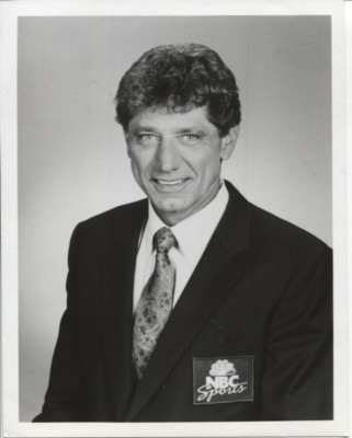 1992 Press Photo of NFL Analysis "Broadway" Joe Namath for NBC Sports ...