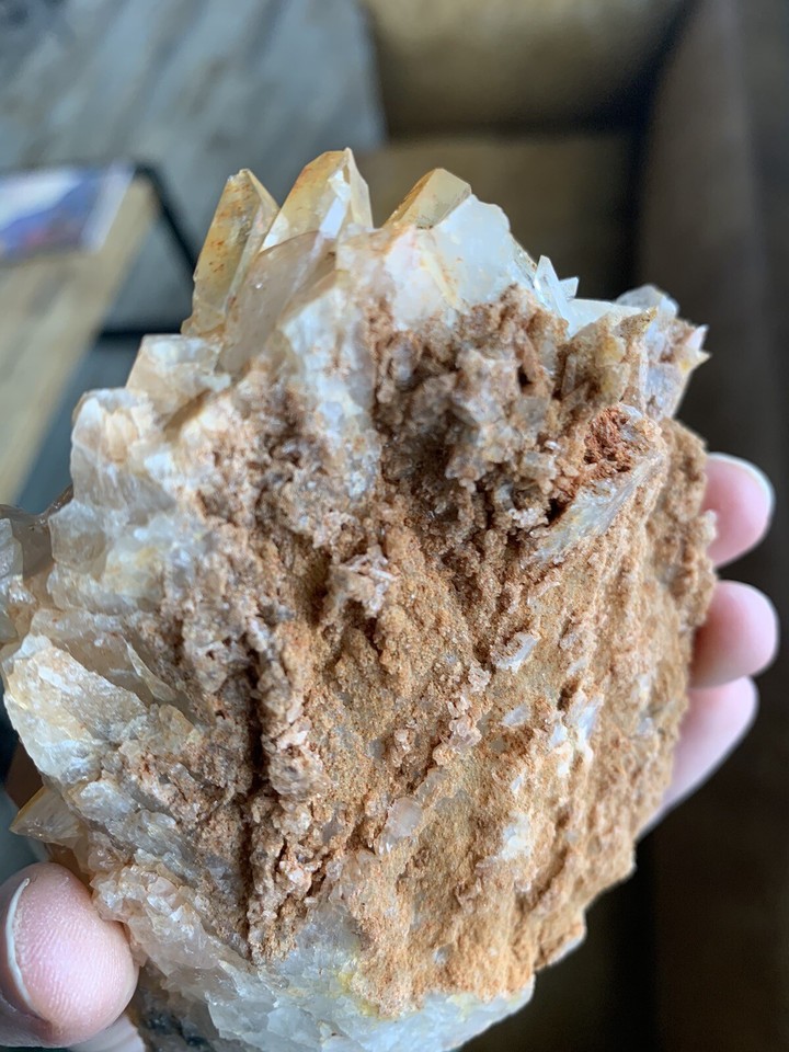 Golden Healer Coating Crystal Cluster with a Carbon Phantom from ...
