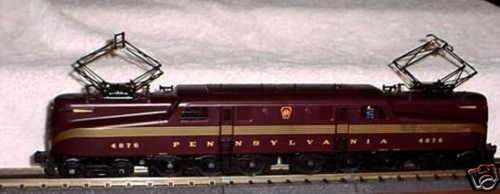 MTH Pennsylvania MT-5501LP Tuscan Red GG1 4-6-6-4 Electric #4876 w/PS2 ...