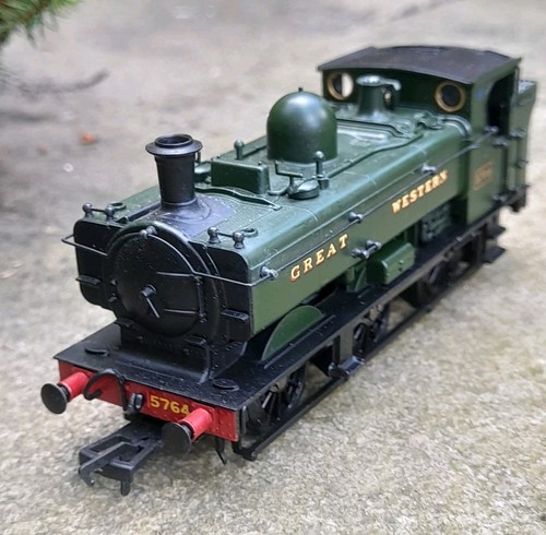 Bachmann 57XX Pannier Tank Steam Loco 5764 Great Western Green OO Gauge ...