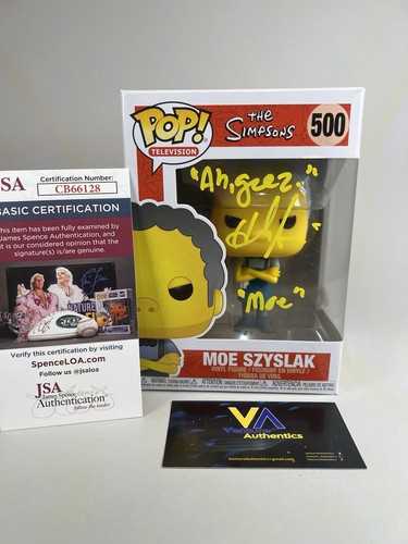 Hank Azaria Signed Moe Szyslak Simpsons Funko Pop w/ Quote + JSA COA | eBay
