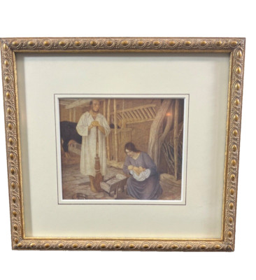 "The Nativity" 1925 Arthur Joseph Gaskin Framed Print | eBay