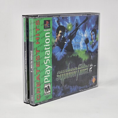Syphon Filter 2 (PlayStation 1 PS1) Greatest Hits CIB COMPLETE & TESTED ...