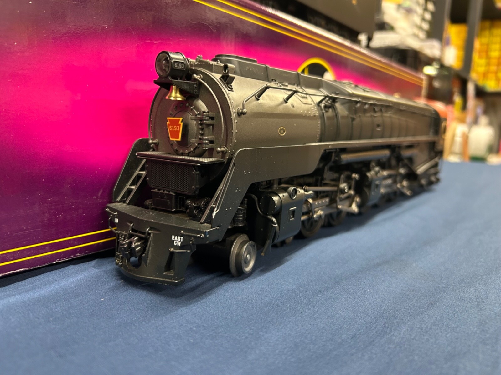 Mth Pennsylvania #6193 4-4-6-4 Q2 Steam Engine w/ Protosound 2 20-3048 ...