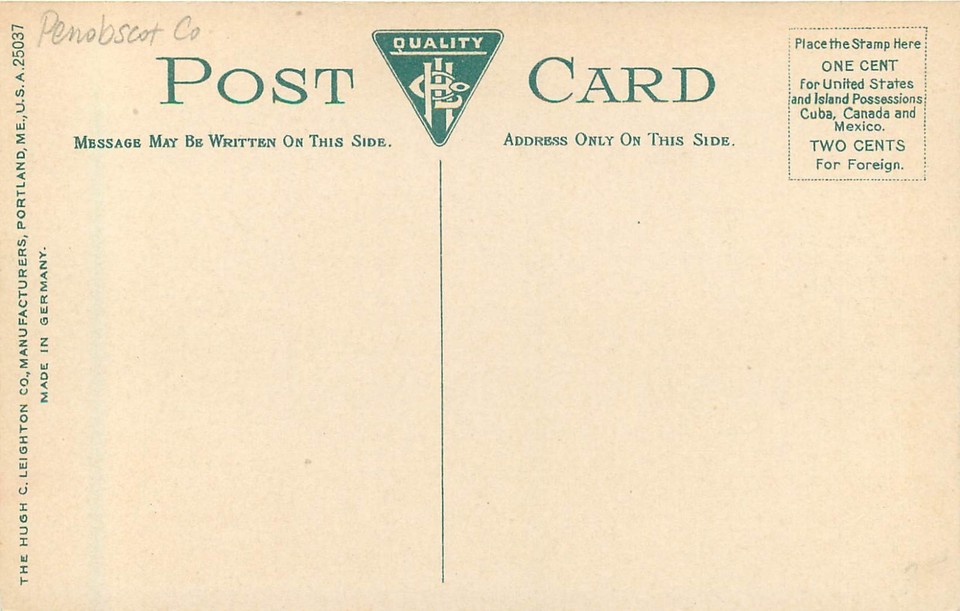 c1910 Postcard; Millinocket ME Great Northern Paper Co Mill, Penobscot ...