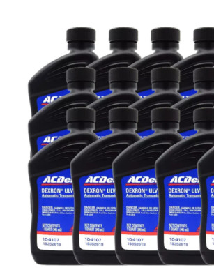12 pack!!!! GM ACDelco Automatic Transmisison Fluid Dexron ULV 19352619 ...