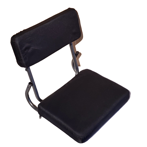 ACADEMY SPORT METAL FRAMED FOLDING CUSHIONED OUTDOOR STADIUM SEATS ...