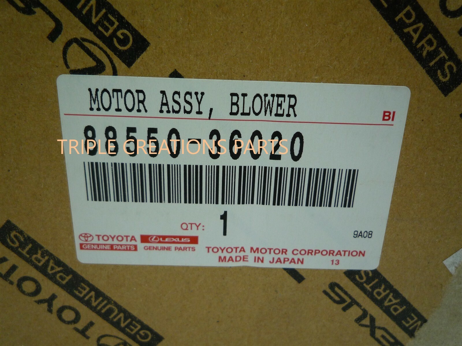 88550-36020 GENUINE Toyota COASTER MOTOR ASSY, BLOWER 8855036020 OEM | eBay