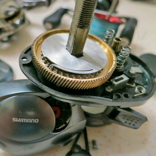 Clicker Drag for Shimano Sound Click Washers Kit ratchet Baitcasting ...