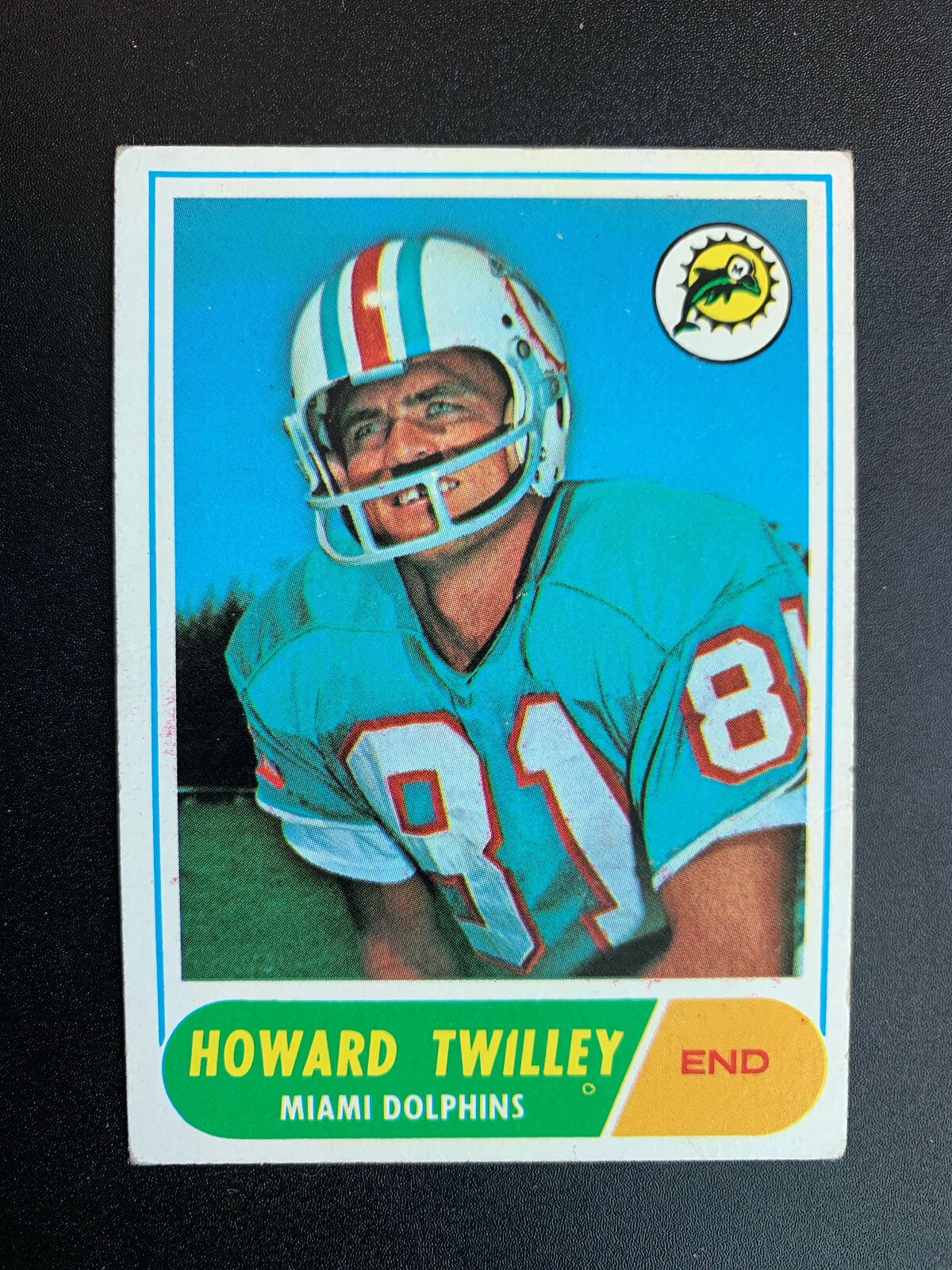 1968 Howard Twilley Rookie football card | eBay