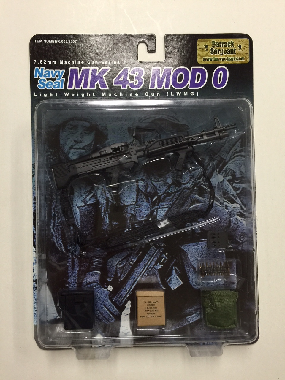 Navy Seal MK 43 Mod 0 Light Weight Machine Gun 7.62 Mm by Barrack ...