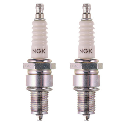 NGK Standard Spark Plug Set (2 Pieces) 7333 For Honda 600 0.6 L2 1969 ...