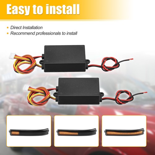 Universal Pack (2)Tail LED Turn Signal Light Sequential Dynamic Module ...