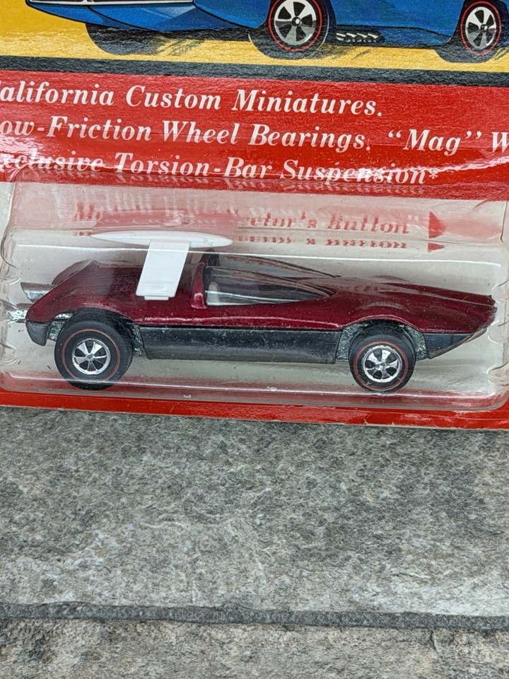 Vintage 1969 Hot Wheels Redline Swingin' Wing Spectraflame Red-in ...