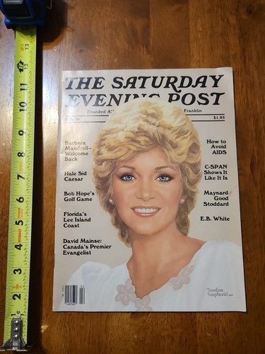 VINTAGE MAGAZINE SATURDAY EVENING POST BARBARA MANDRELL JANUARY ...