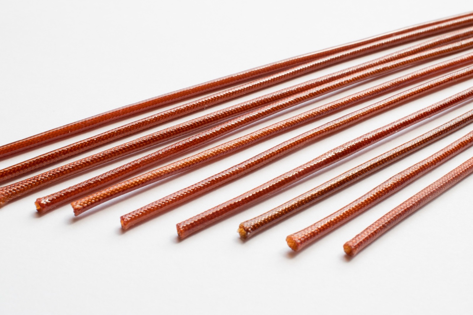 Vintage Spec Varnished Glass Fiber Insulation Sleeve Spaghetti Tubing ...