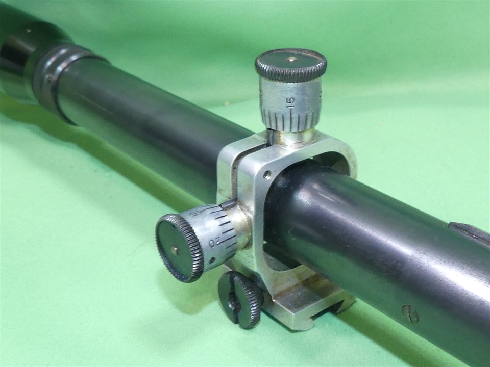 #7381 1" Body Unertl target scope with crosshairs and Unertl rings 12x ...