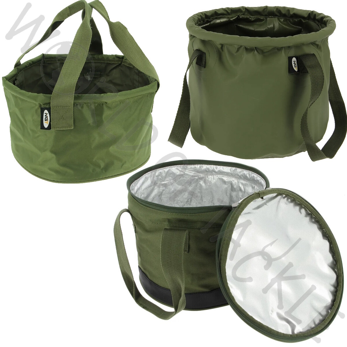 Groundbait Bowl Bait Bin Bucket for Boilies Method Mix Carp Coarse ...