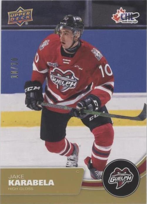 2021-22 Upper Deck CHL - Jake Karabela #234 High Gloss /10 (RC) for ...