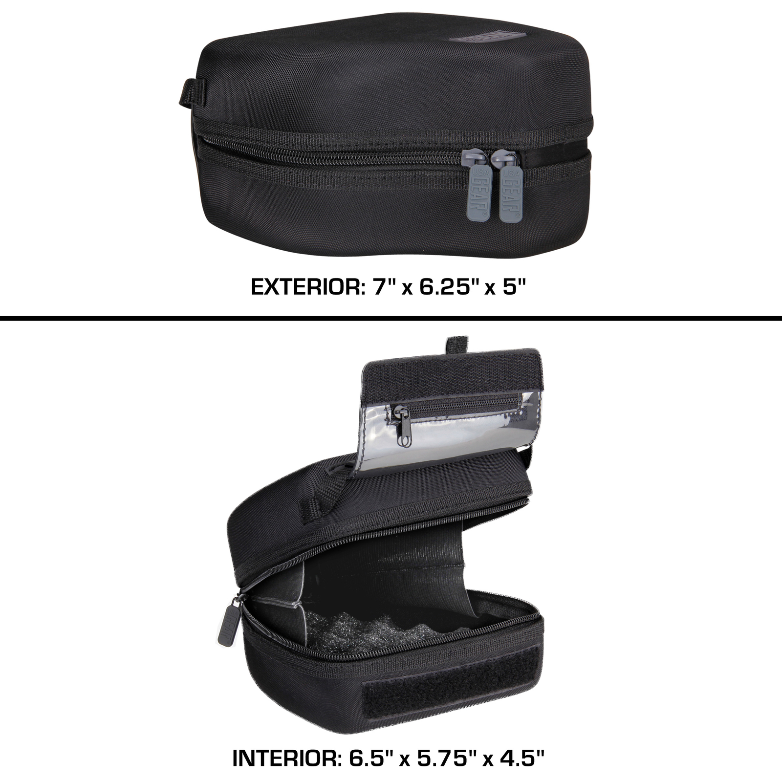 Quick Access DSLR Hard Shell Camera Case w/ Accessory Storage & Padded ...