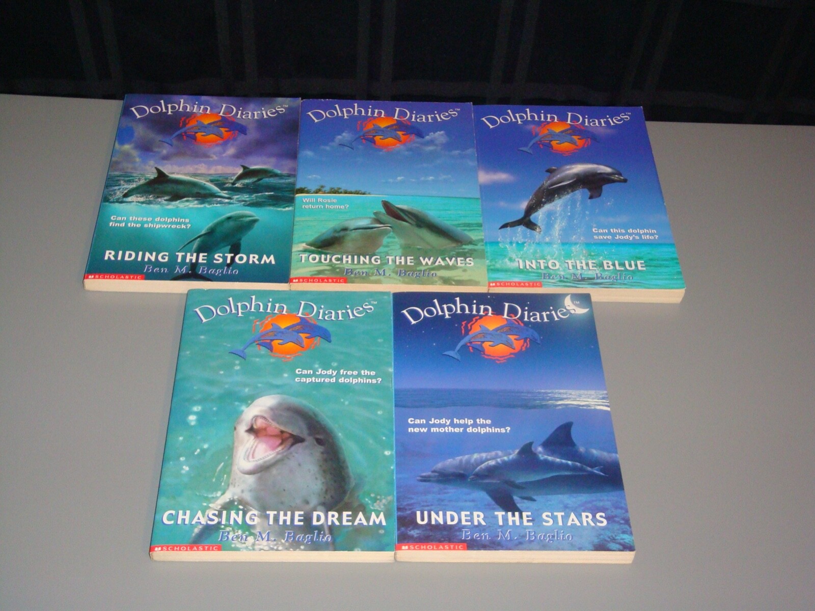 Dolphin Diaries 1-5 Series Chapter Book Lot Teacher Homeschool Animals ...