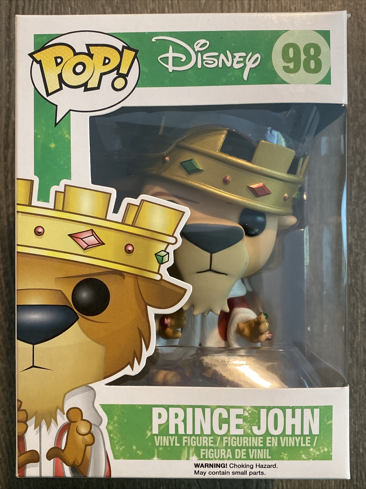 Prince John - Disney Series 6 Robin Hood Funko Pop! Vinyl Figure #98 | eBay