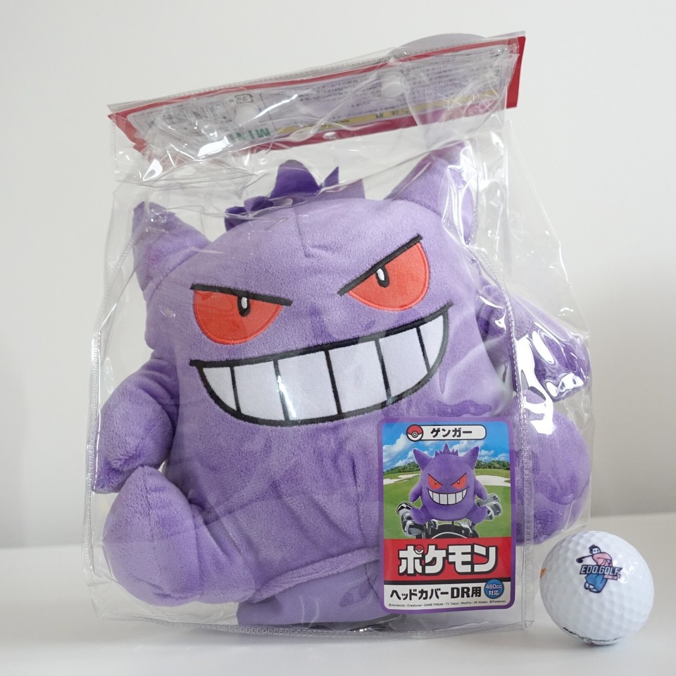 Pokemon Golf Driver Head Cover 460cc Pikachu Piplup Snorlax Gengar Set ...
