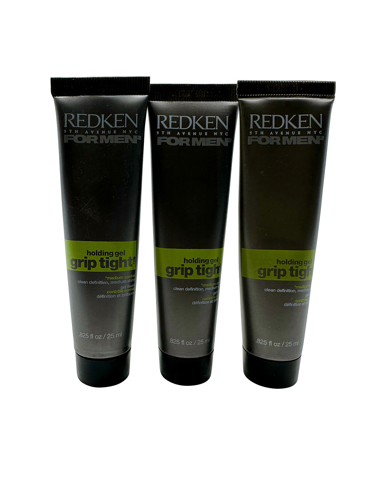 Redken for Men Grip Tight Holding Gel Medium Hold .825 OZ Set of 3 | eBay