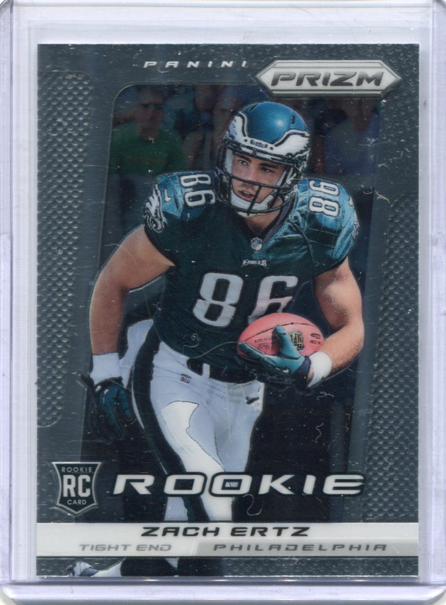 2013 Panini Prizm - ZACH ERTZ - Rookie Card #300 - ARIZONA CARDINALS | eBay