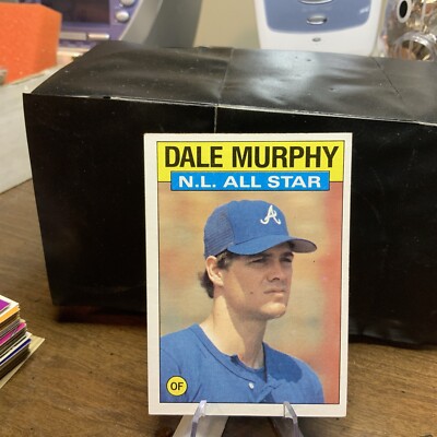 1986 Topps #705 Dale Murphy Atlanta Braves | eBay