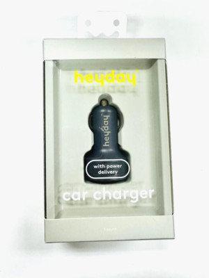 heyday Dual Port 25W Car Charger - Dusk Blue | eBay