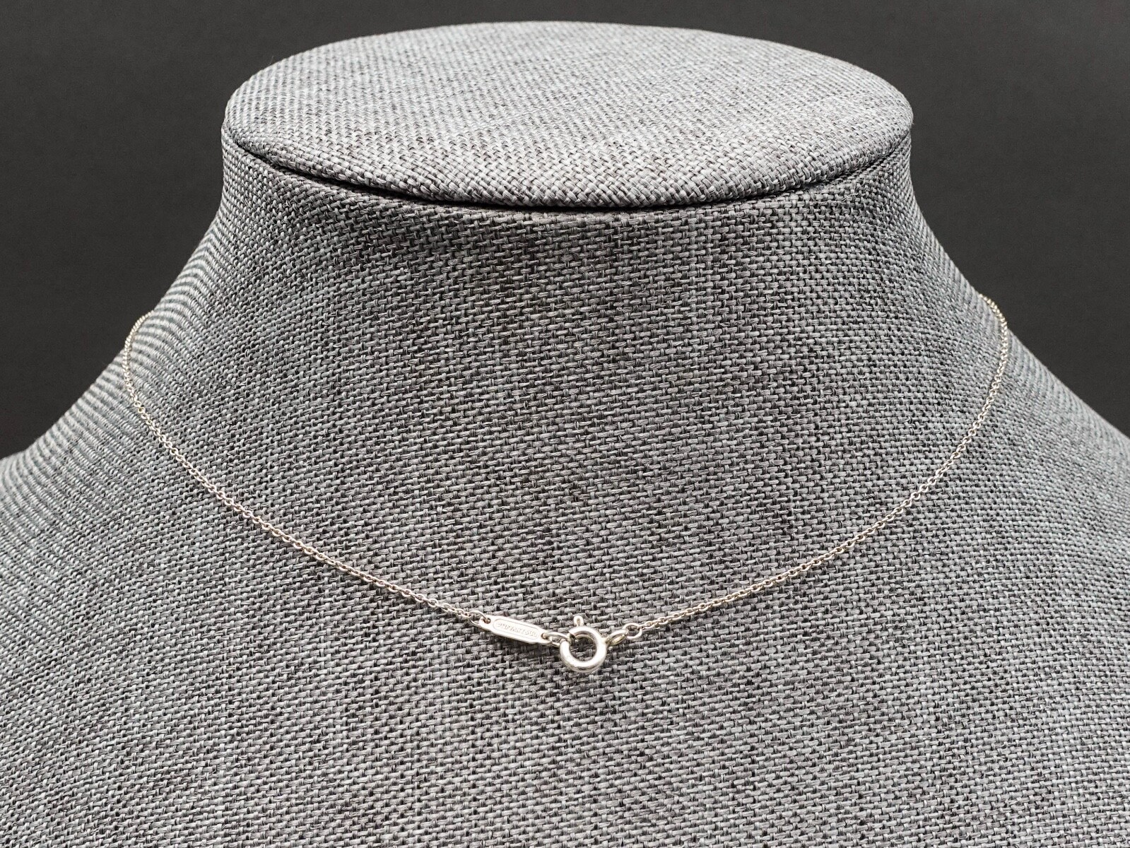 Tiffany & Co. 925 Sterling Silver Princess Crown Charm Pendant & 18 ...