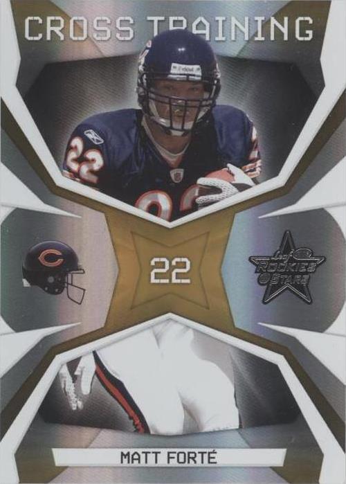 2008 Leaf Rookies & Stars - Cross Training Matt Forte #CT-30 Gold /500 ...