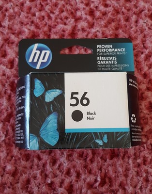 HP 56 Black Computer Ink Cartridge Genuine/Original Box | eBay