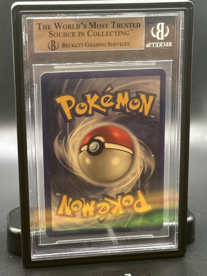 1999 Pokemon Base 1st Edition Thick Stamp #2 Blastoise HOLO R BGS 9.0 ...