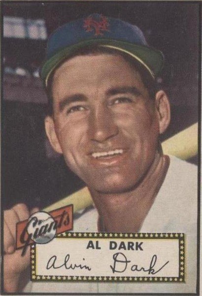 1952 Topps - High # #351 Alvin Dark for sale online | eBay