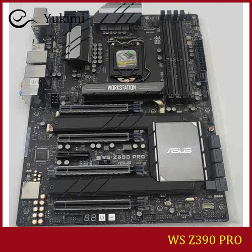 FOR ASUS WS Z390 PRO DDR4*4 LGA 1151 64GB HDMI Display Port ATX ...