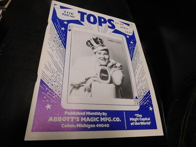The New Tops Magazine Of Magic 1992 April | eBay