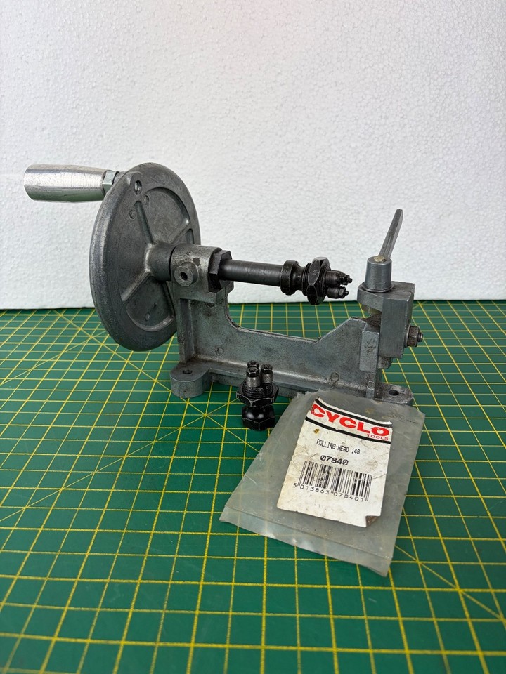 Vintage Bicycle Spoke Thread Rolling Machine With Spare Head Used ...