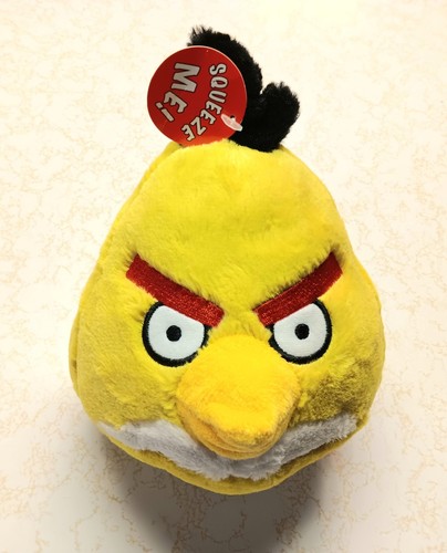 Angry Birds, Yellow Bird Chuck Plush. | eBay