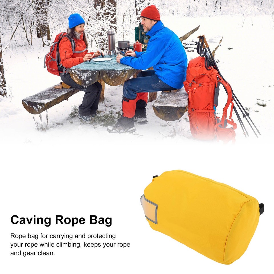 8L Waterproof Climbing Equipment Storage Bag Wearproof Rope Storage B ...