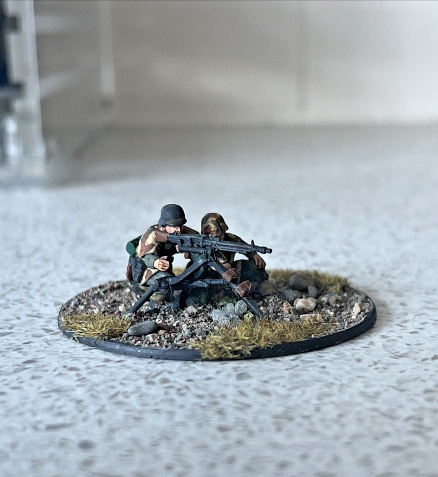 28mm WW2 German Machine Gun Team Victrix Heavy Weapons Painted Bolt ...